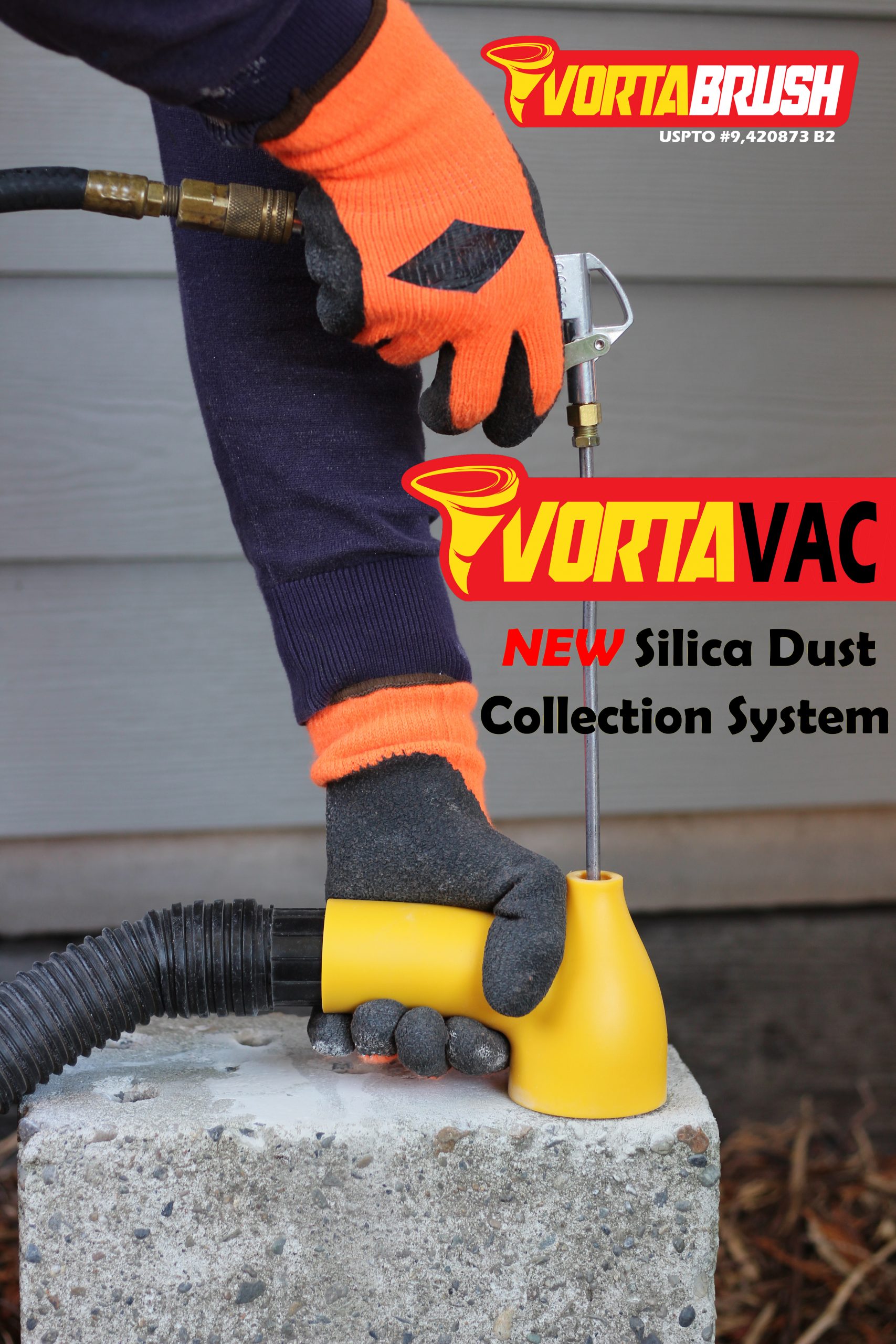 Vortabrush Concrete Hole Cleaning System